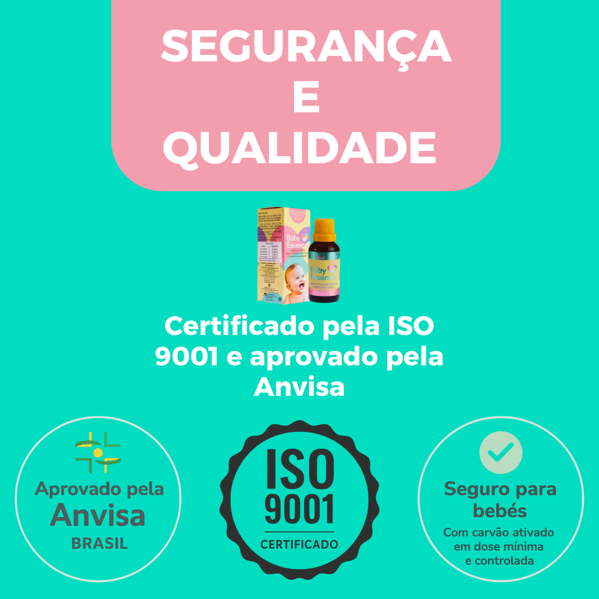 Baby Essence 30ml – Alívio das Cólicas, Gases, Refluxo e Disquesia ...