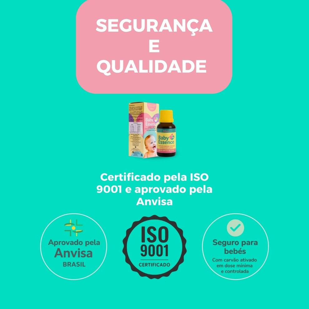 Baby Essence 30ml – Alívio Natural da Cólica, Gases, Refluxo e Disques ...